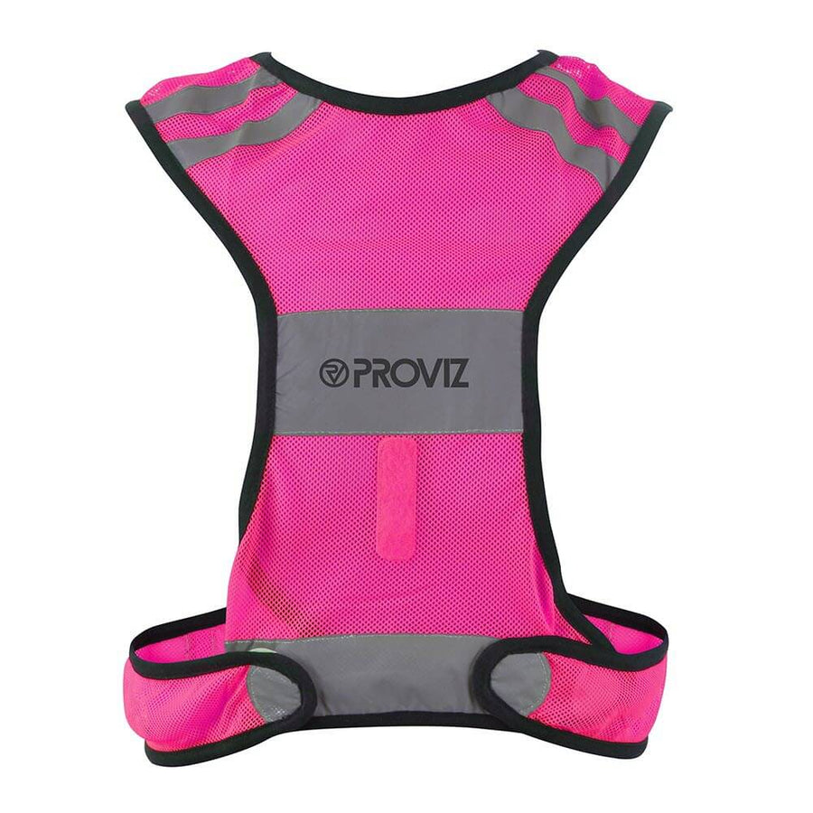 Classic Hi Viz Running Vest by Proviz | ActiveEquip | Hi Visibility ...