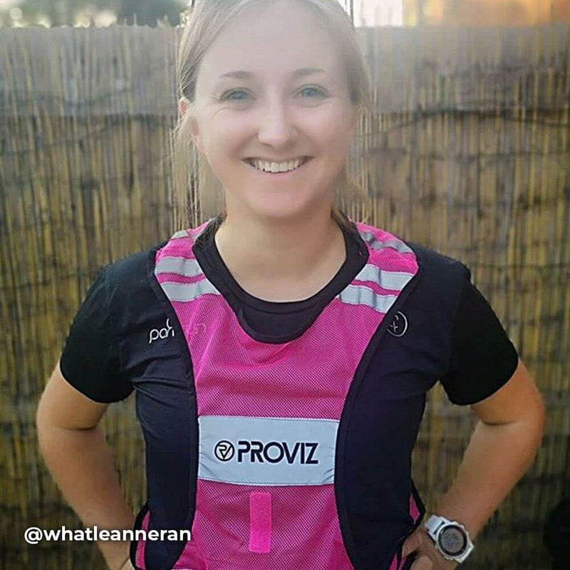 Classic Hi Viz Running Vest by Proviz | ActiveEquip | Hi Visibility ...