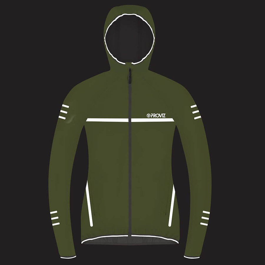 Proviz Classic Womens Waterproof Running Jacket by Proviz | ActiveEquip ...